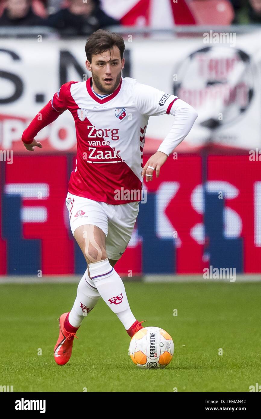 UTRECHT, FC Utrecht - Willem II 0-1, 27-01-2019 football, Dutch ...