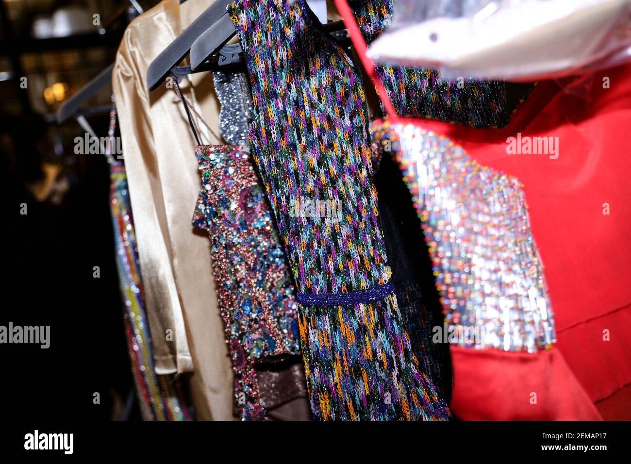 Details at the Rami Kadi Show during Paris Fashion Week Haute Couture ...