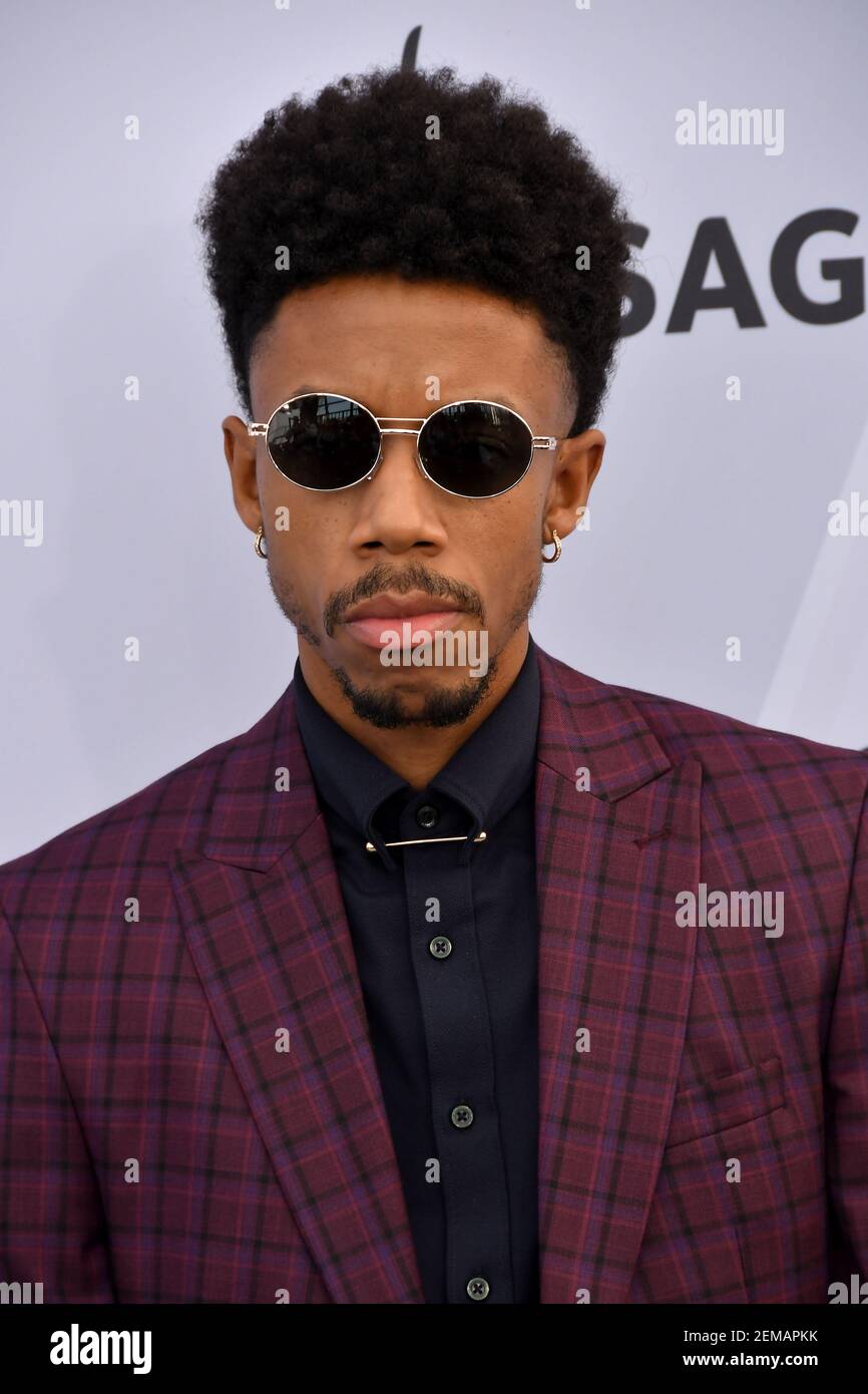 Darrell Britt-Gibson arrives at the 25th annual Screen Actors Guild ...