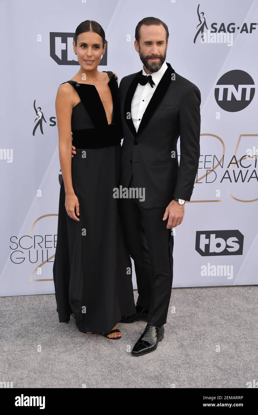 Maria Dolores Dieguez and Joseph Fiennes arrives at the 25th annual ...