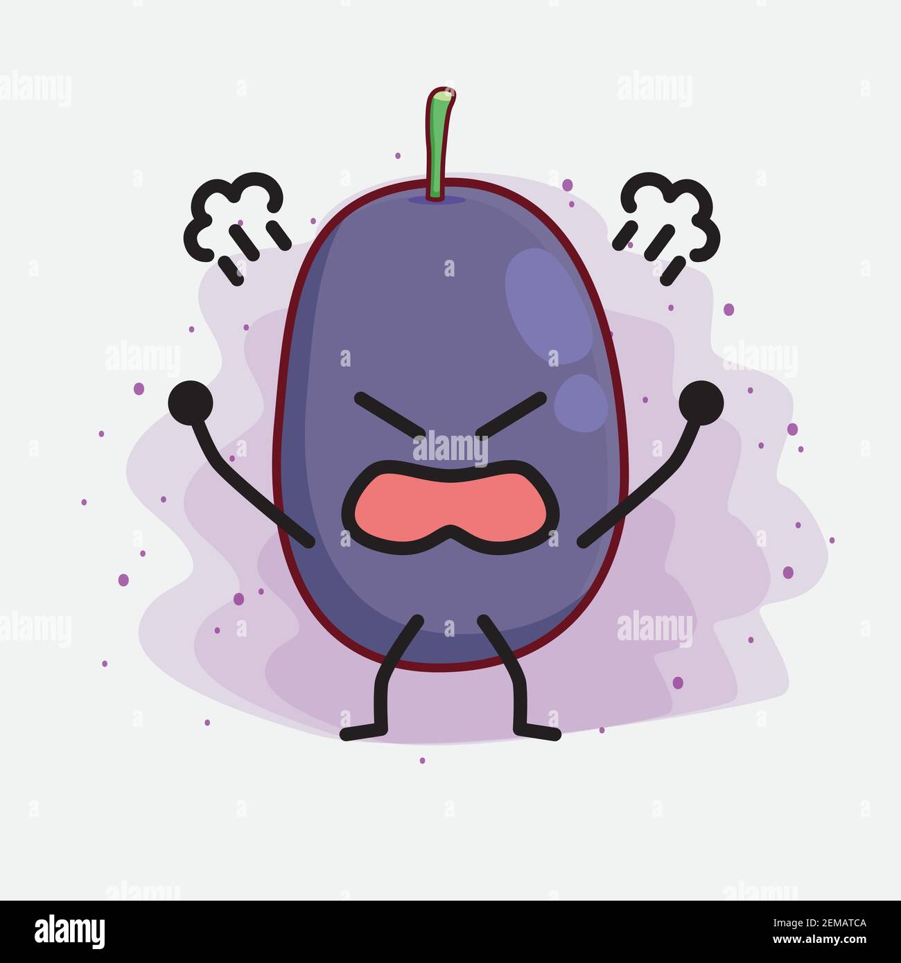 Java Plum Drawing