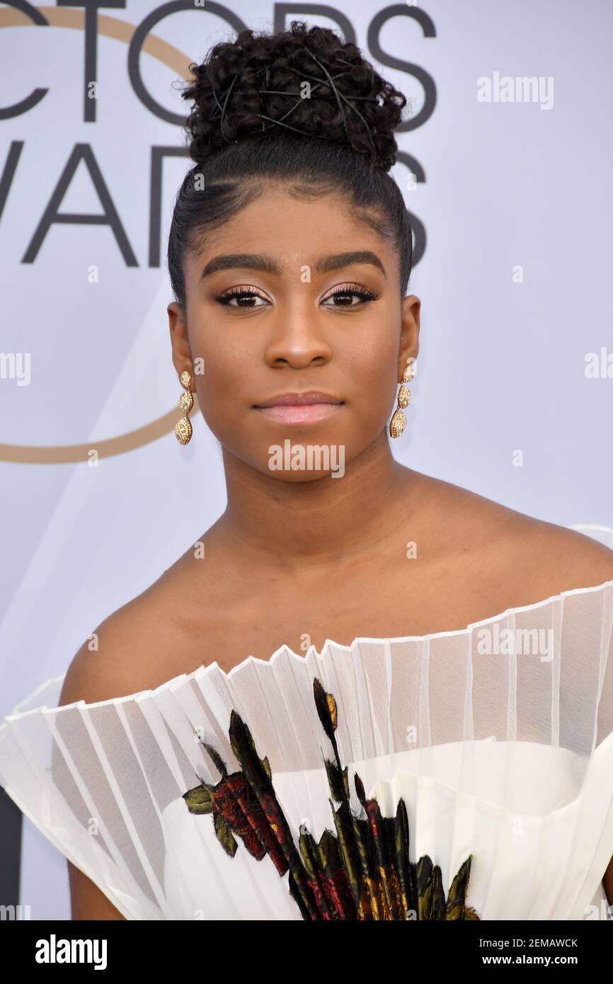 Lyric Ross arrives at the 25th annual Screen Actors Guild Awards at The ...