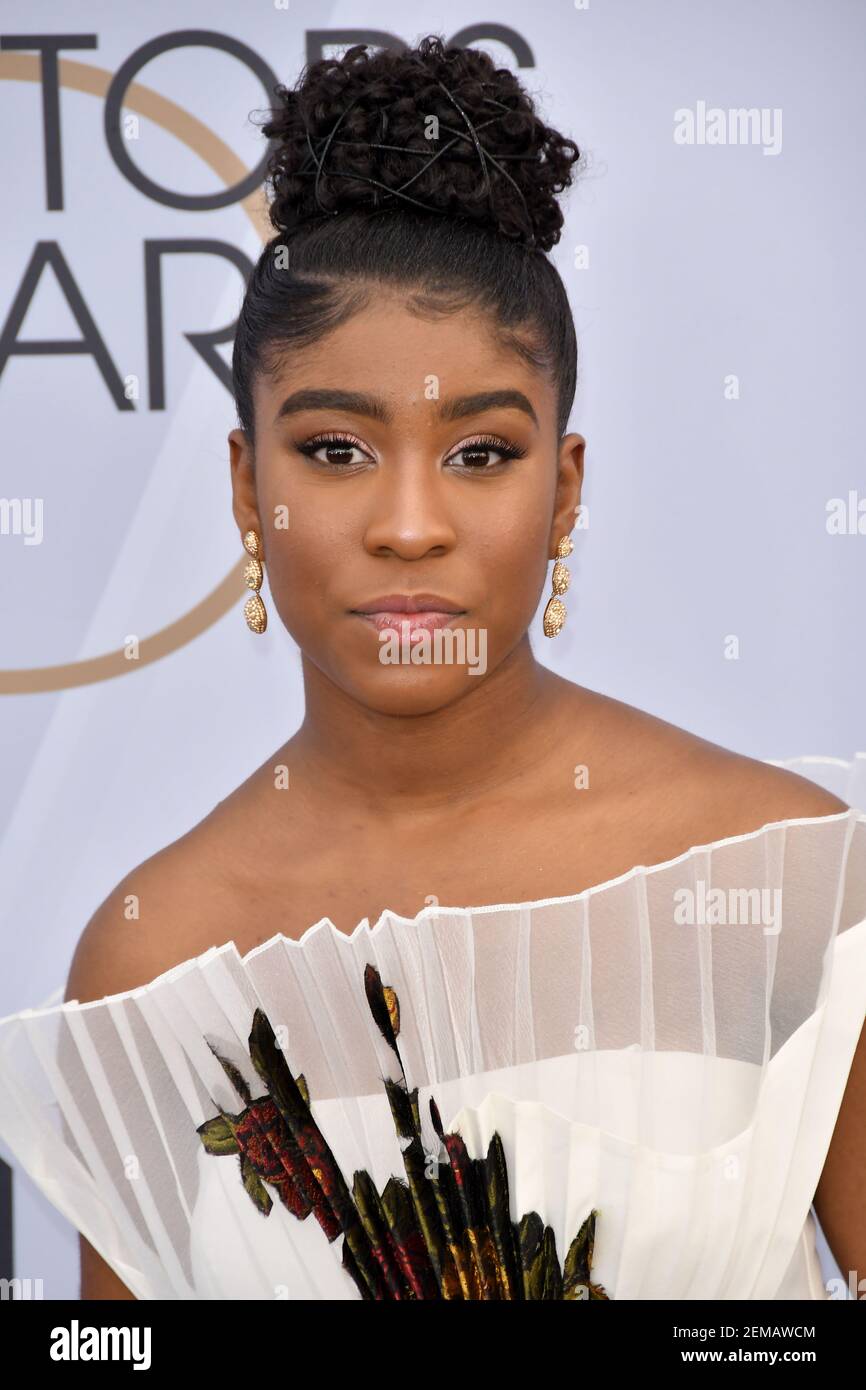 Lyric Ross arrives at the 25th annual Screen Actors Guild Awards at The ...