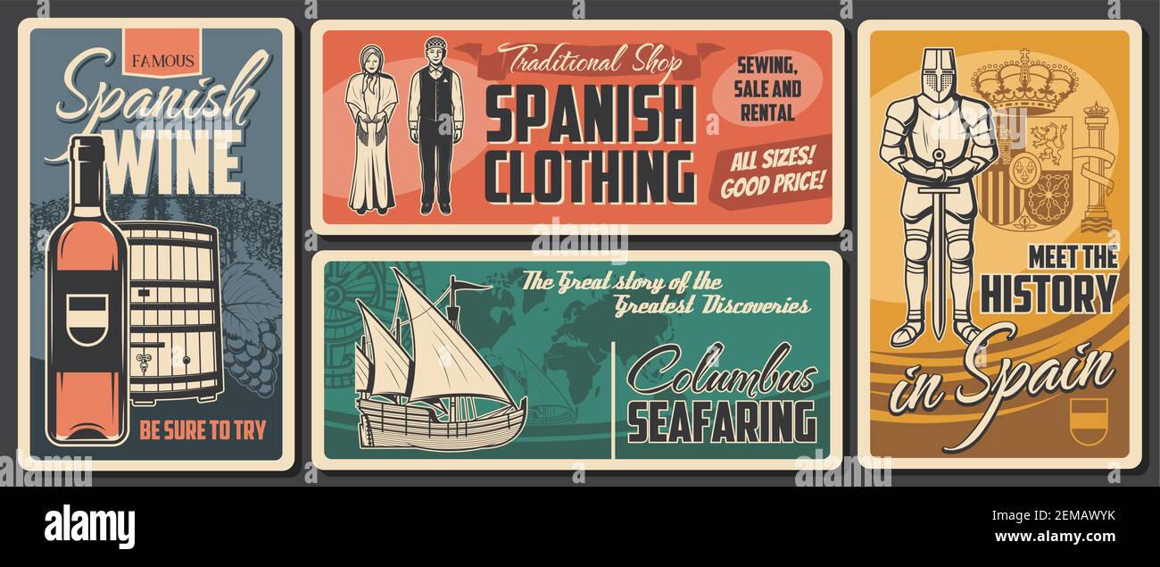 Traditional spanish clothing shop Stock Vector Images - Alamy