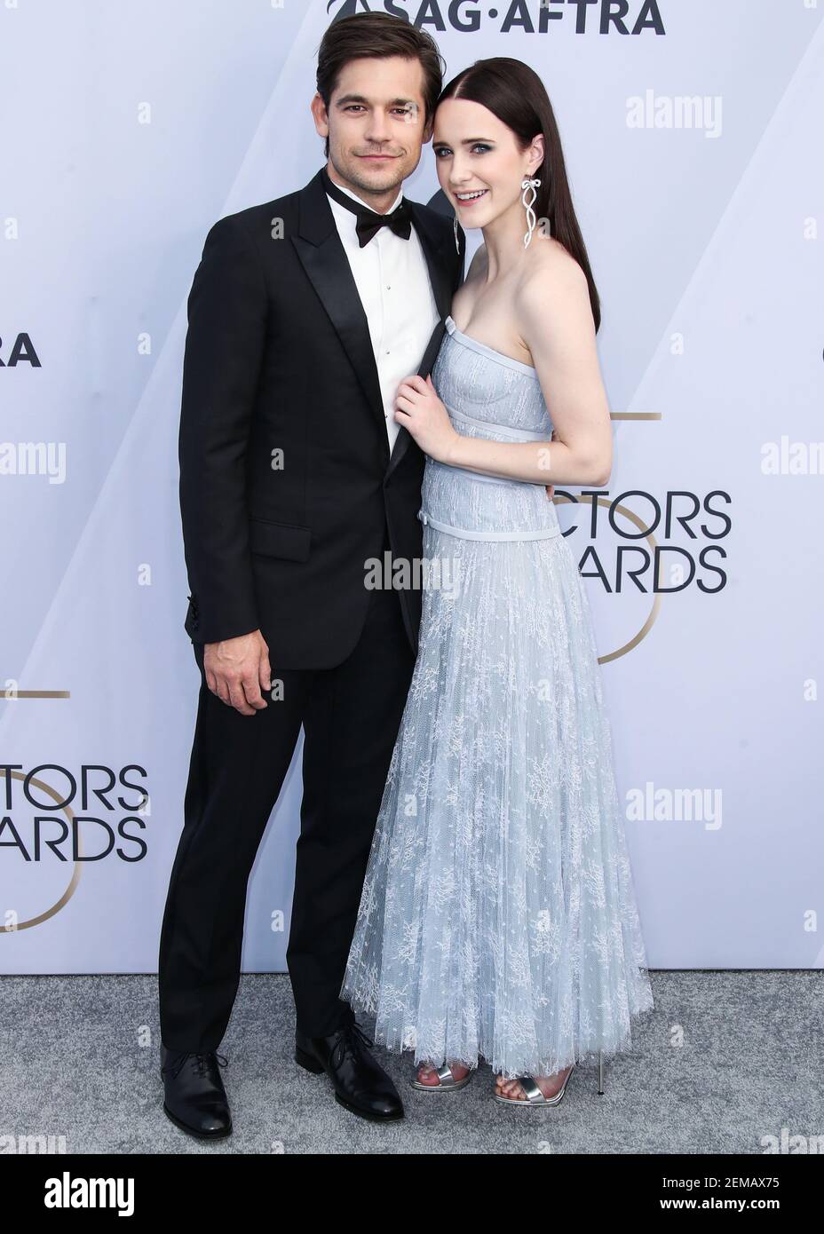 LOS ANGELES, CA, USA - JANUARY 27: Actor Jason Ralph and wife/actress ...