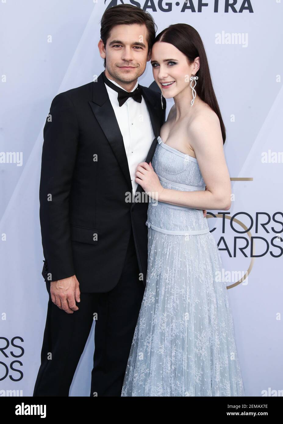 LOS ANGELES, CA, USA - JANUARY 27: Actor Jason Ralph and wife/actress ...
