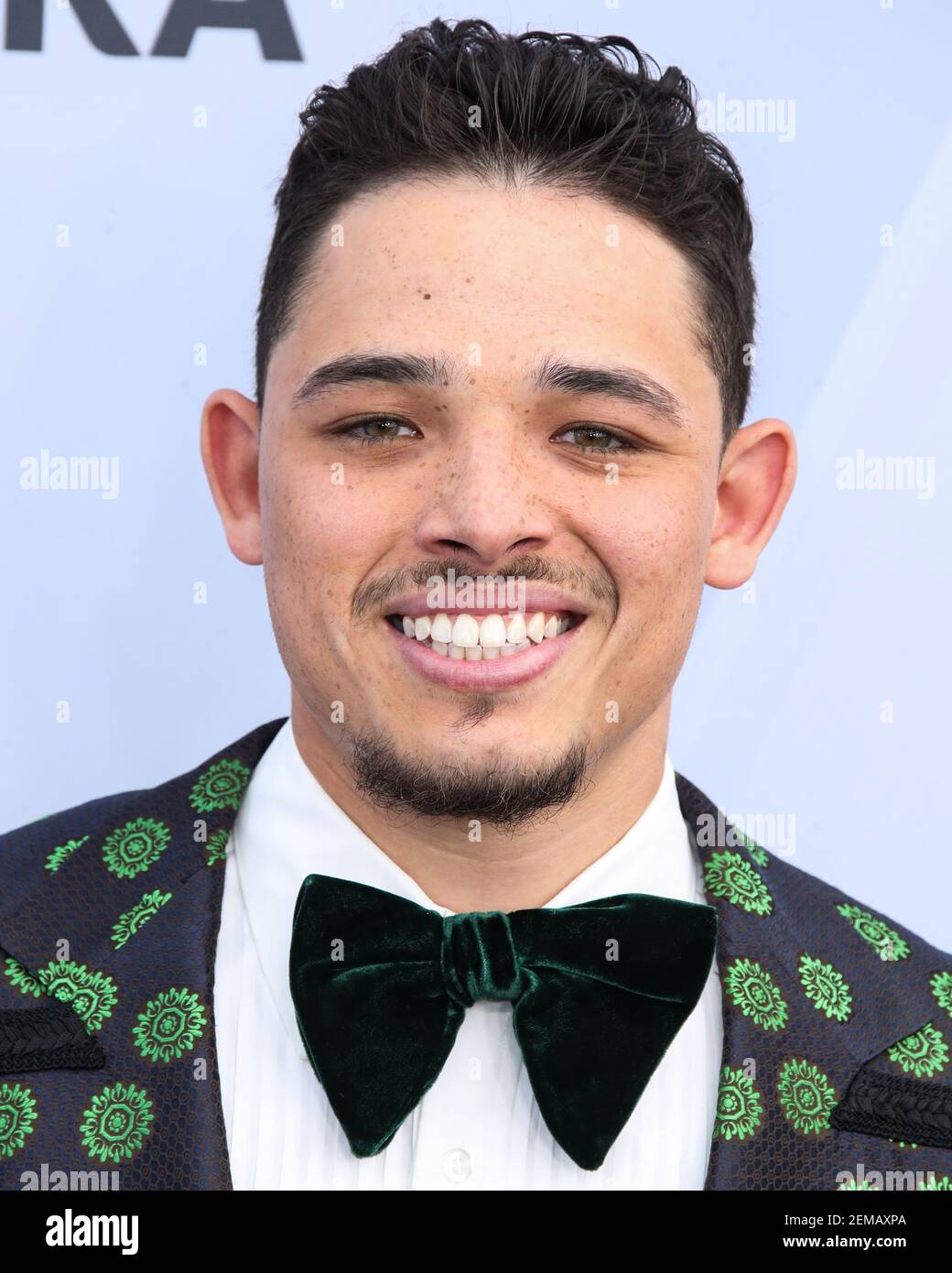 LOS ANGELES, CA, USA - JANUARY 27: Actor Anthony Ramos arrives at the ...