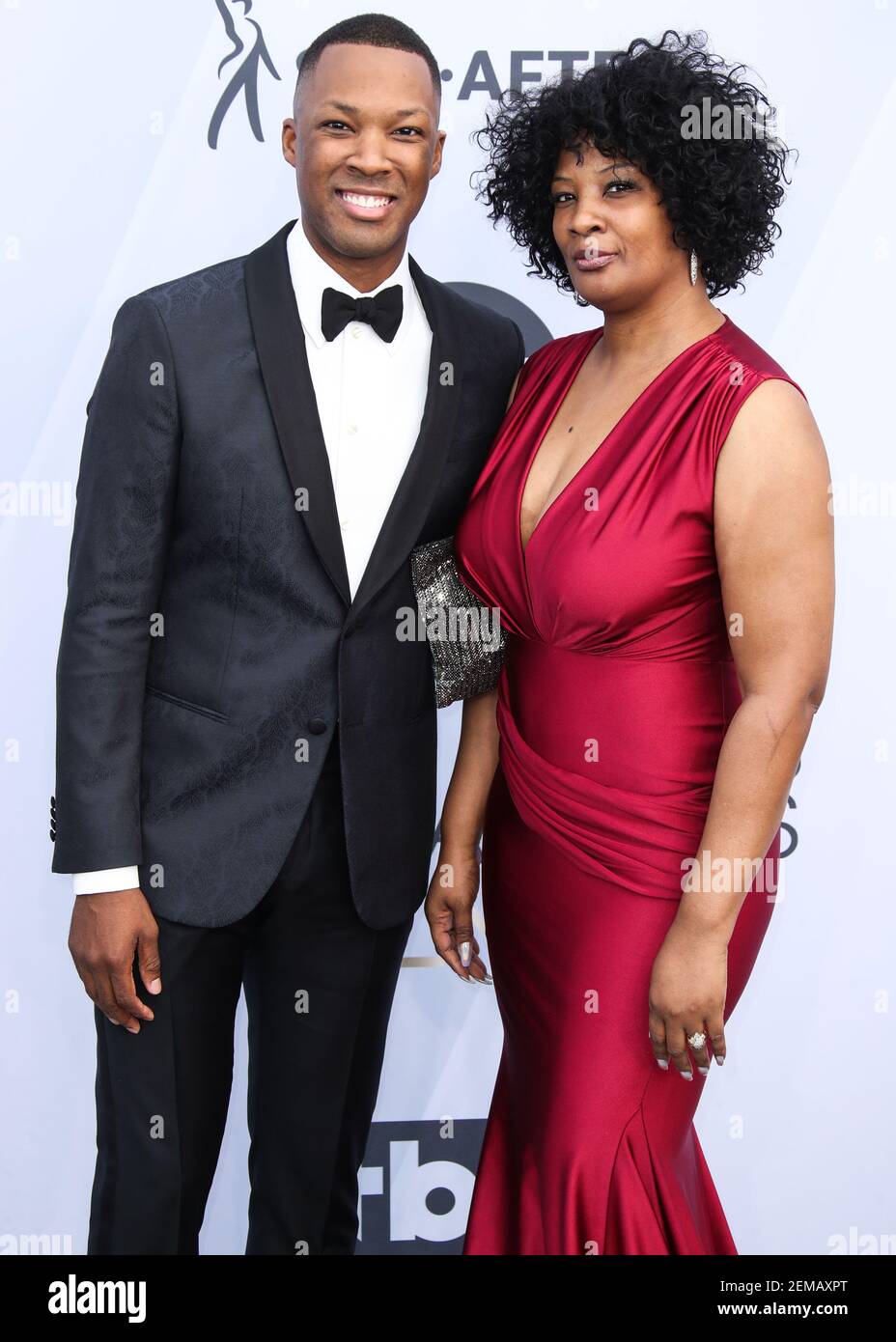 LOS ANGELES, CA, USA - JANUARY 27: Actor Corey Hawkins arrives at the ...