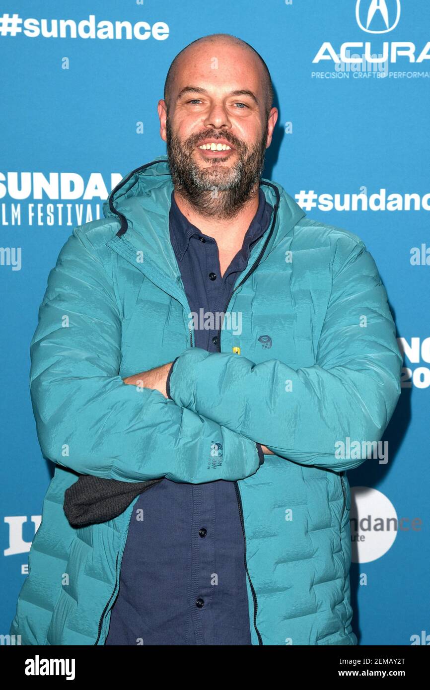 PARK CITY, UT - JANUARY 27: Jacob Estes arrives at the Relive film ...