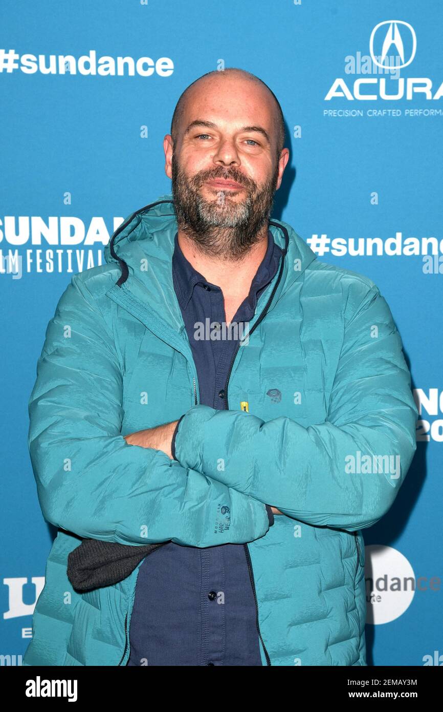 PARK CITY, UT - JANUARY 27: Jacob Estes arrives at the Relive film ...