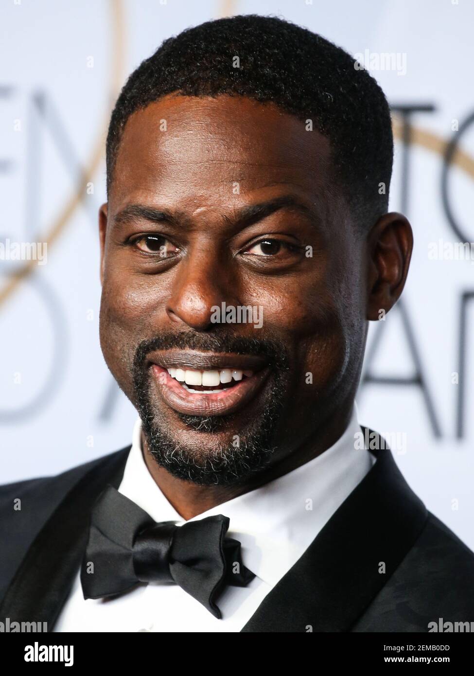LOS ANGELES, CA, USA - JANUARY 27: Actor Sterling K. Brown poses in the ...