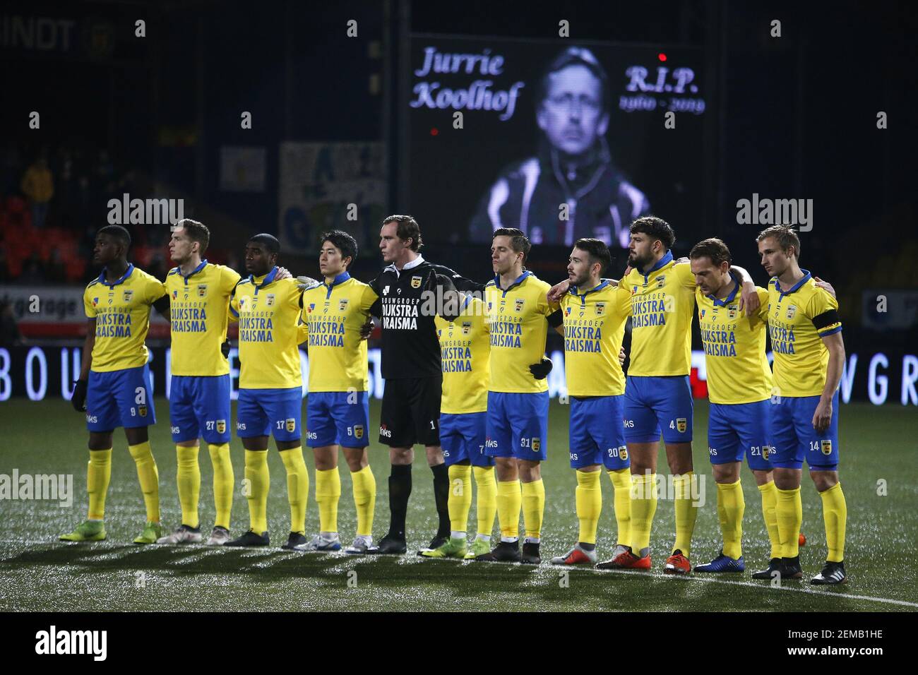 LEEUWARDEN , 28-01-2019 , Cambuur stadion, season 2018 - 2019 ...