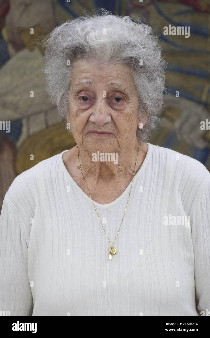 28-01-2019 Madrid King Felipe VI of Spain attends an audience with Mrs ...