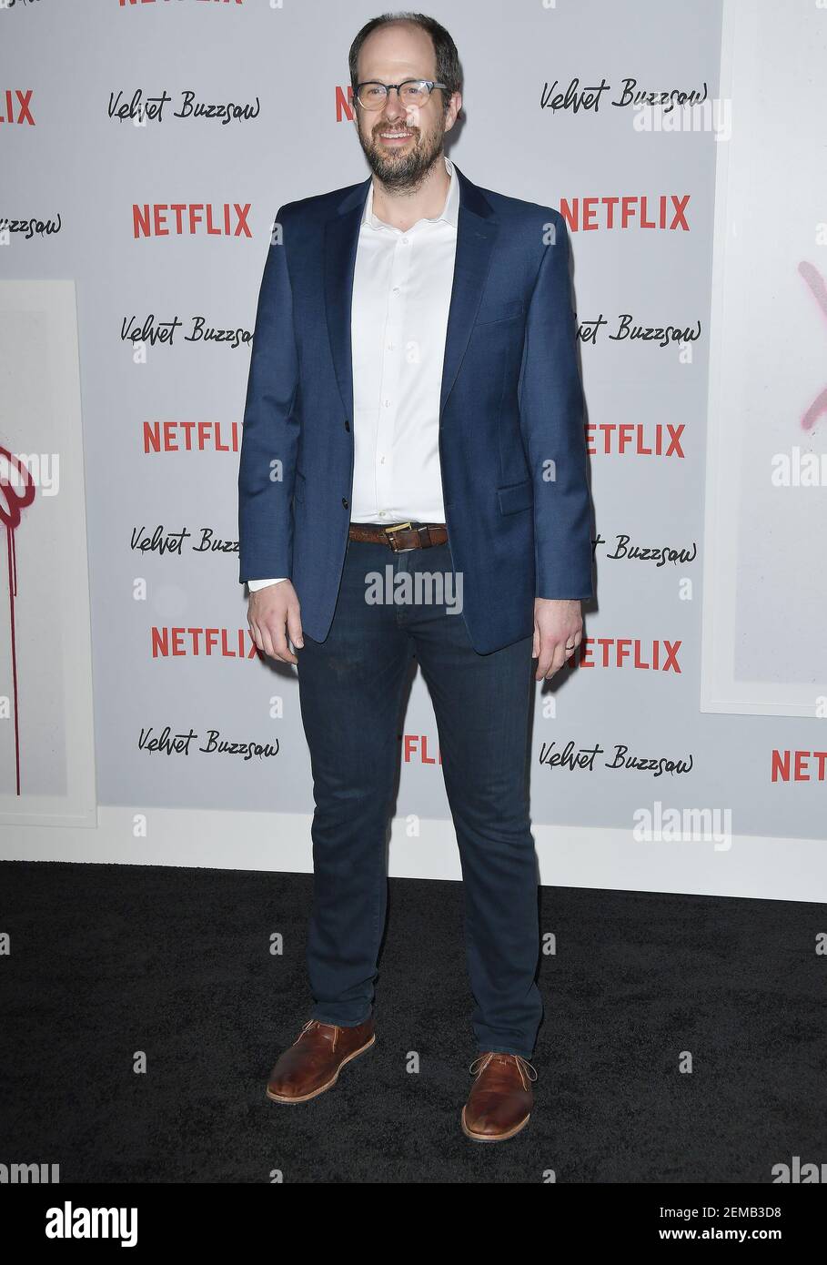 Mike Ostroski arrives at the "Velvet Buzzsaw" Los Angeles Premiere held ...