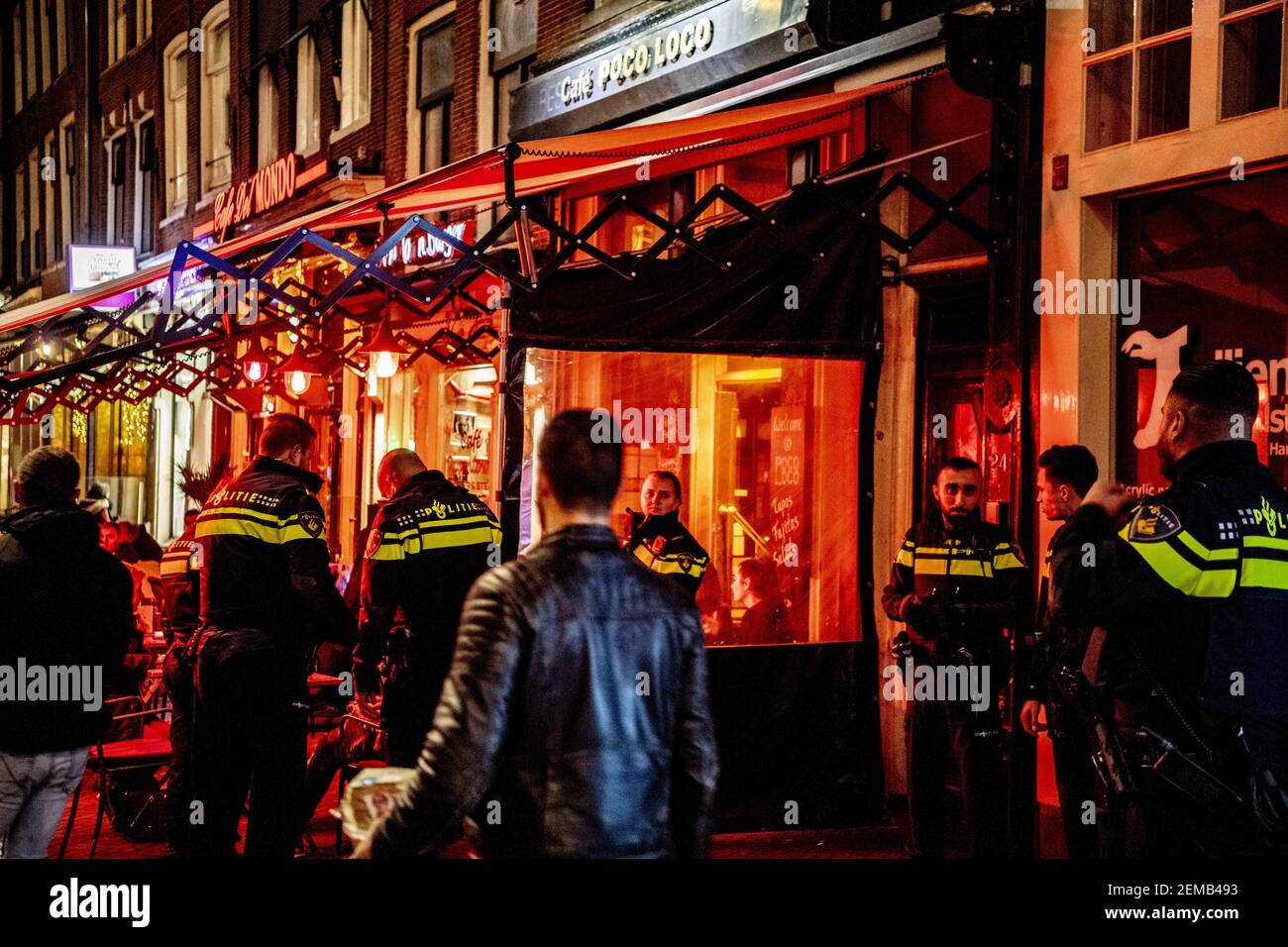 AMSTERDAM - Famous red light district in Amsterdam. (Photo by Robin ...