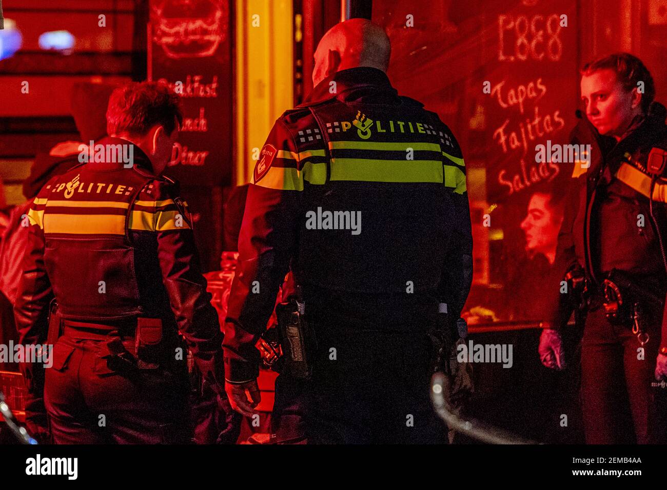 AMSTERDAM - Famous red light district in Amsterdam. (Photo by Robin ...