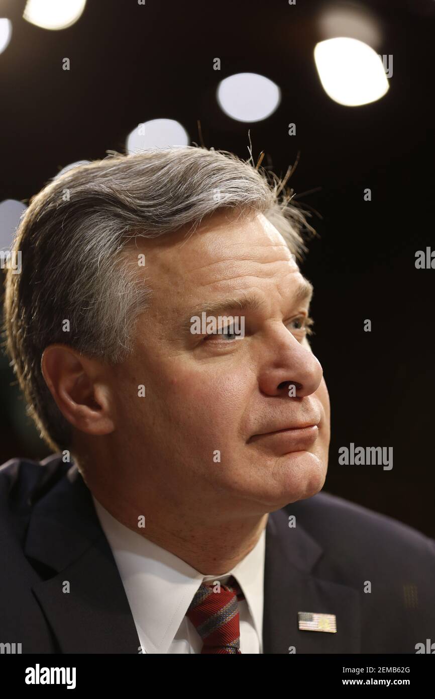 Director Christopher Wray, Federal Bureau of Investigation (FBI ...