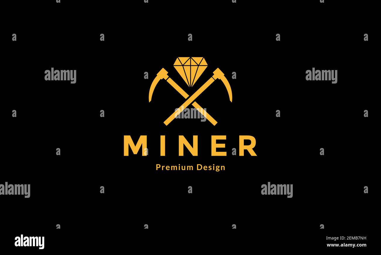 Gem Stone Miner Stock Vector Images - Alamy