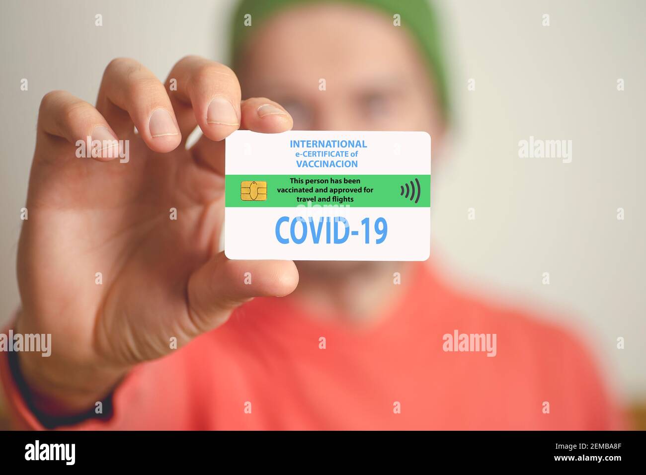 Coronavirus vaccination certificate or vaccine passport for travellers ...