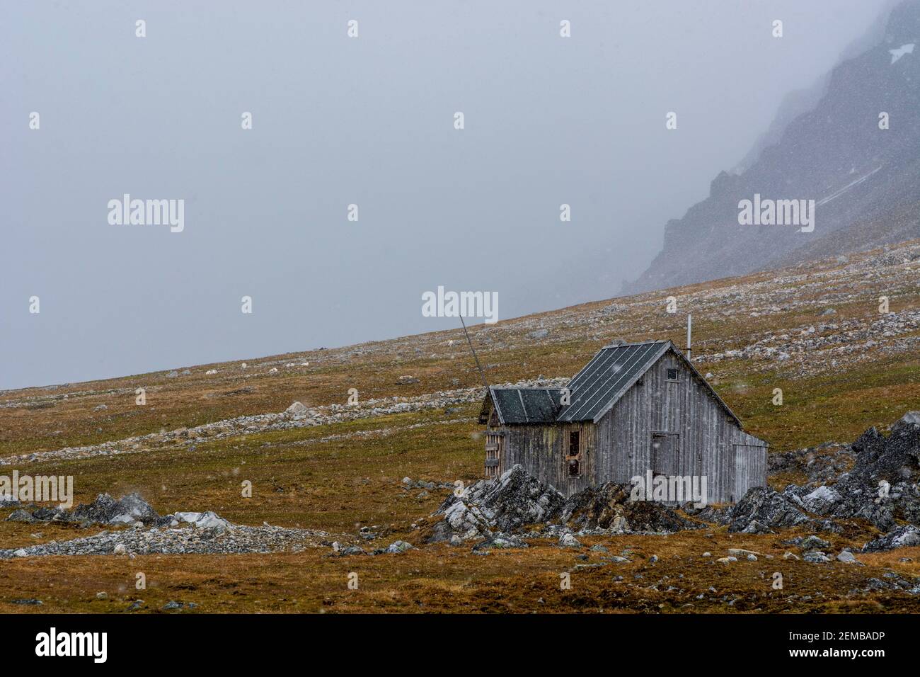 Norway svalbard bellsund camp hi-res stock photography and images - Alamy