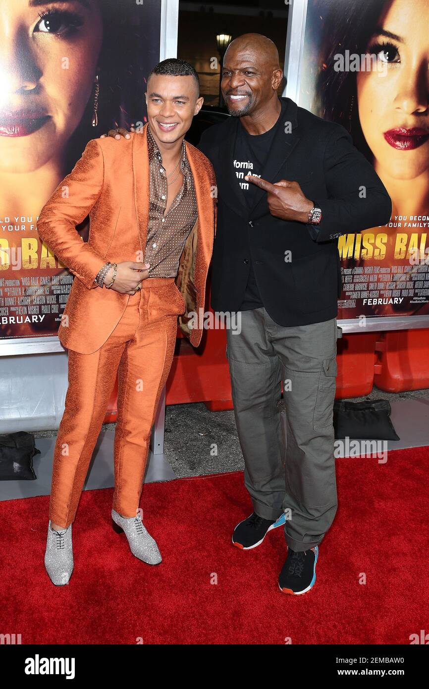 Ismael Cruz Cordova, Terry Crews attend the World Premiere Of Columbia ...