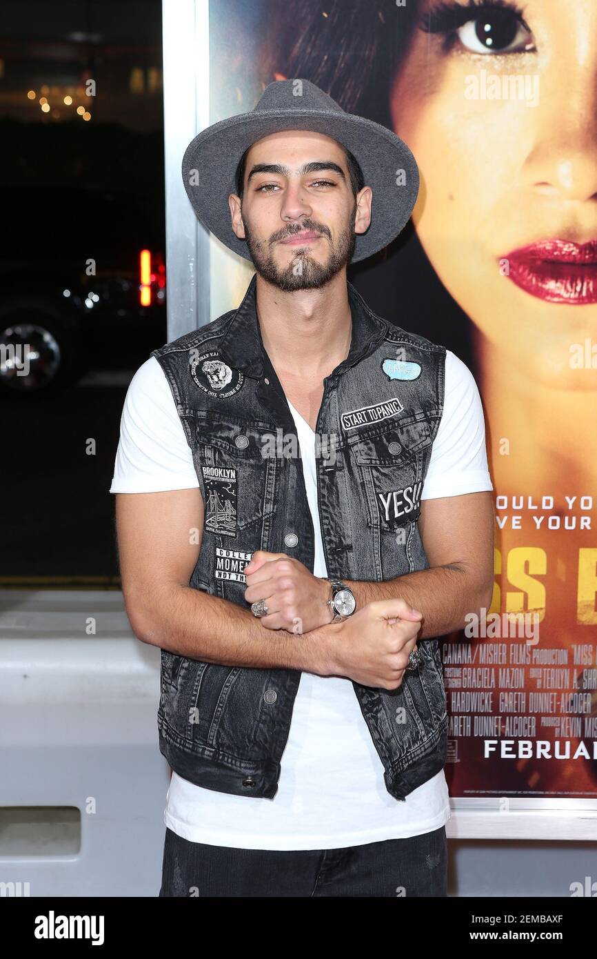 Michel Duval attends the World Premiere Of Columbia Pictures "Miss Bala ...