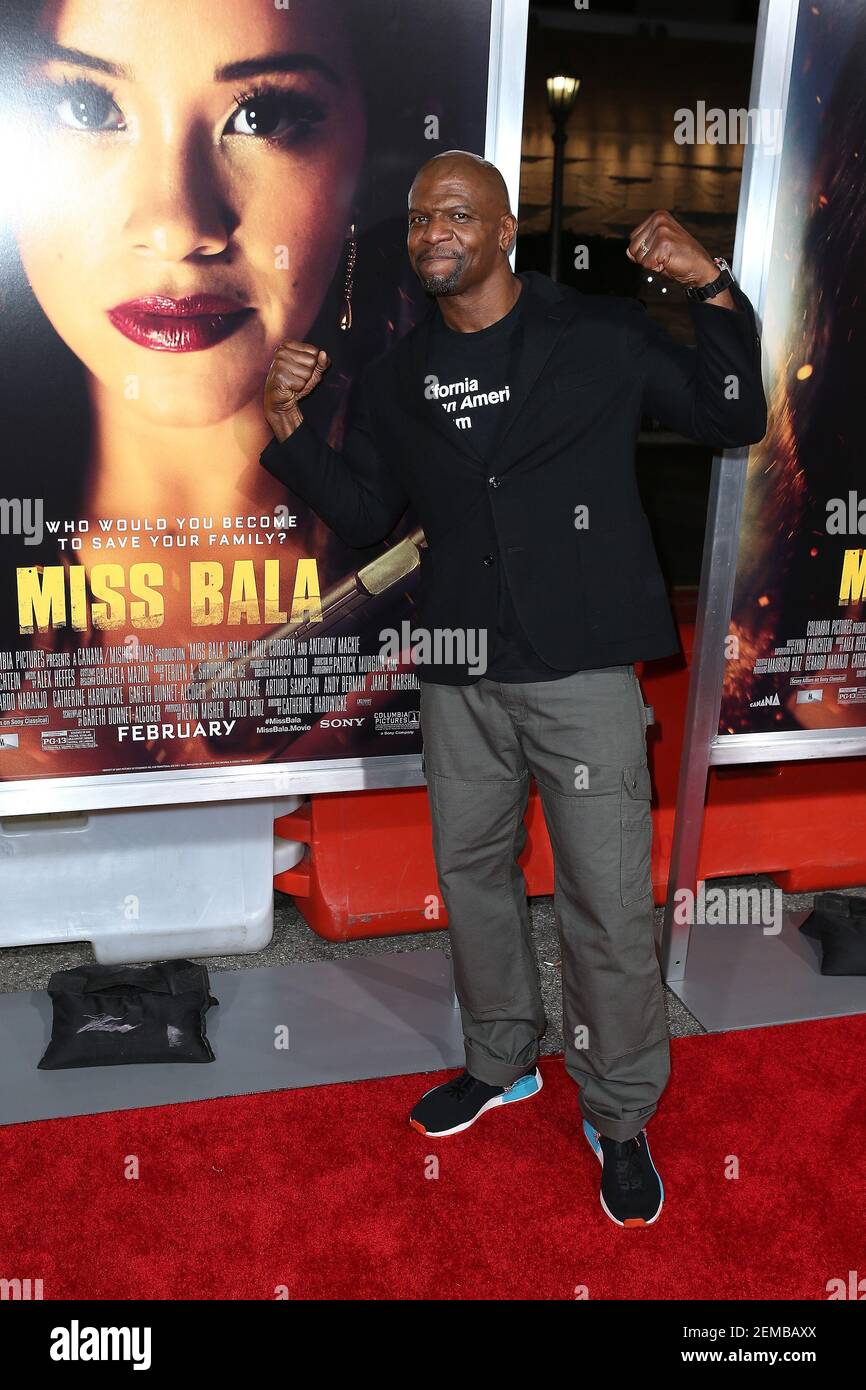 Terry Crews attends the World Premiere Of Columbia Pictures "Miss Bala ...