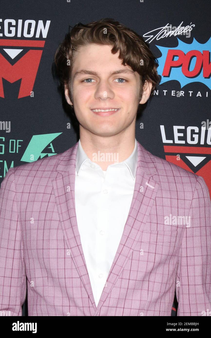 Ty Simpkins at the "Excelsior! A Celebration Of The Amazing, Fantastic ...