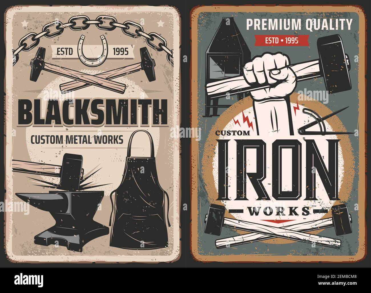 Metalsmith vector vectors hi-res stock photography and images - Alamy