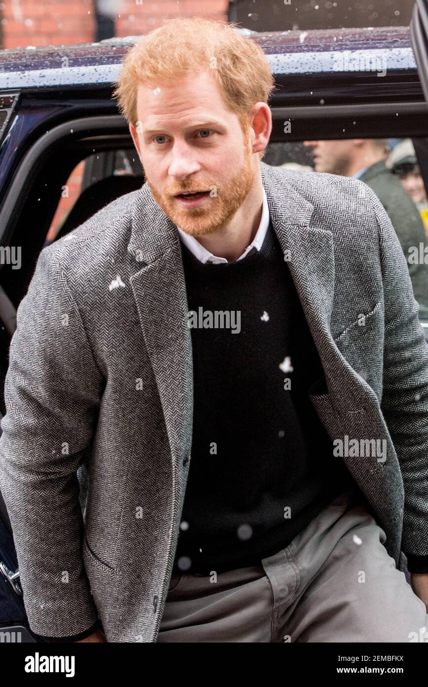 Prince Harry, Duke of Sussex during a visit to the Bristol Old Vic in ...
