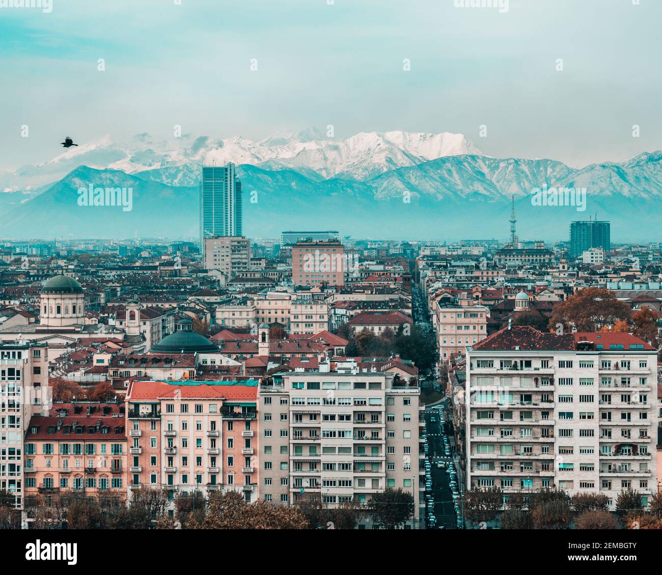 Cityscape of Torino, Italia Stock Photo - Alamy