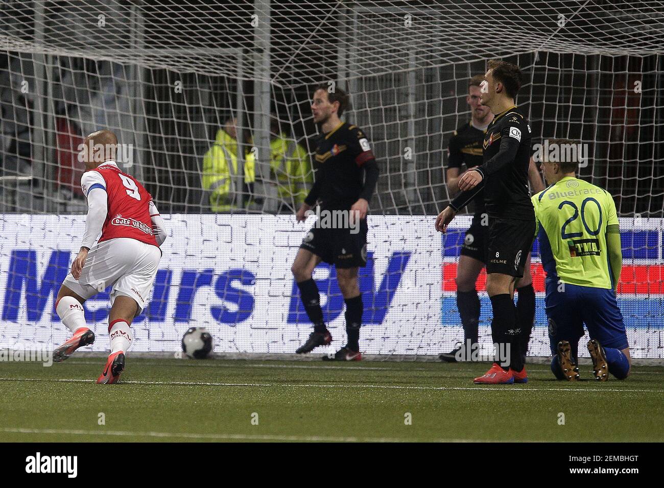 MAASTRICHT- football, 01-02-2019, stadium de Geusselt, MVV Maastricht ...