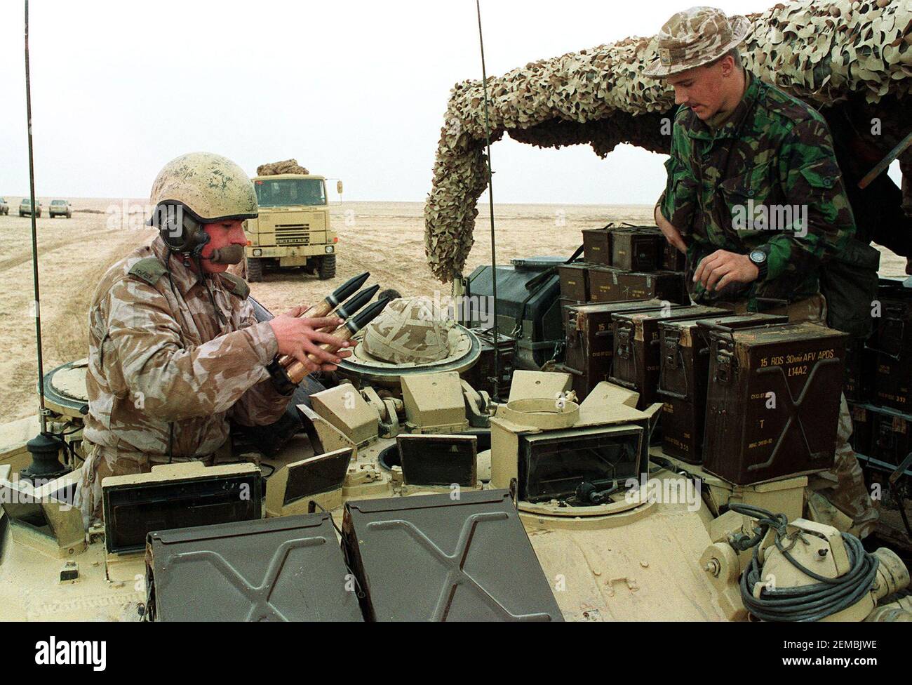 Saudi military vehicle hi-res stock photography and images - Alamy