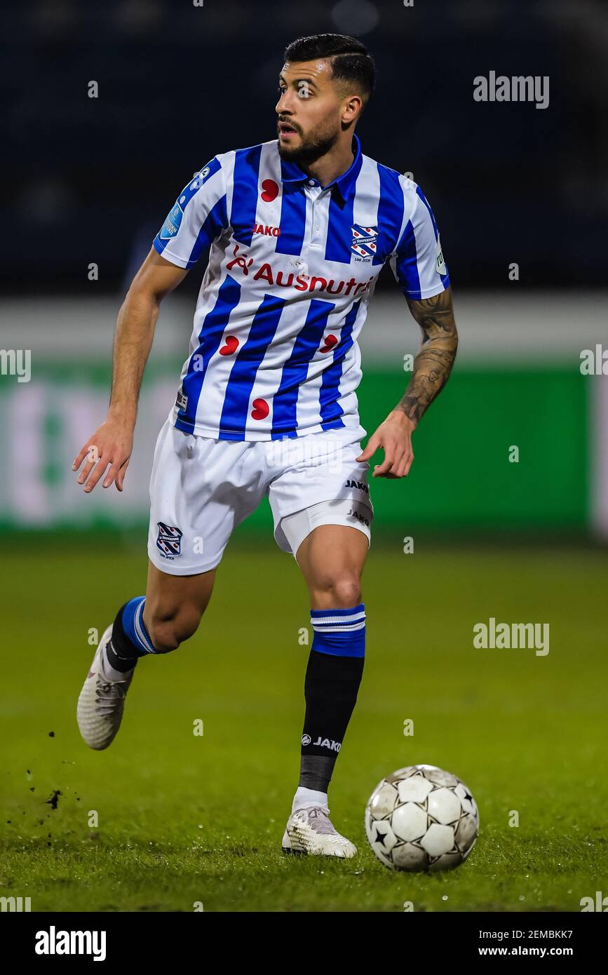 HEERENVEEN, NETHERLANDS - FEBRUARY 17: Rami Kaib of sc Heerenveen ...