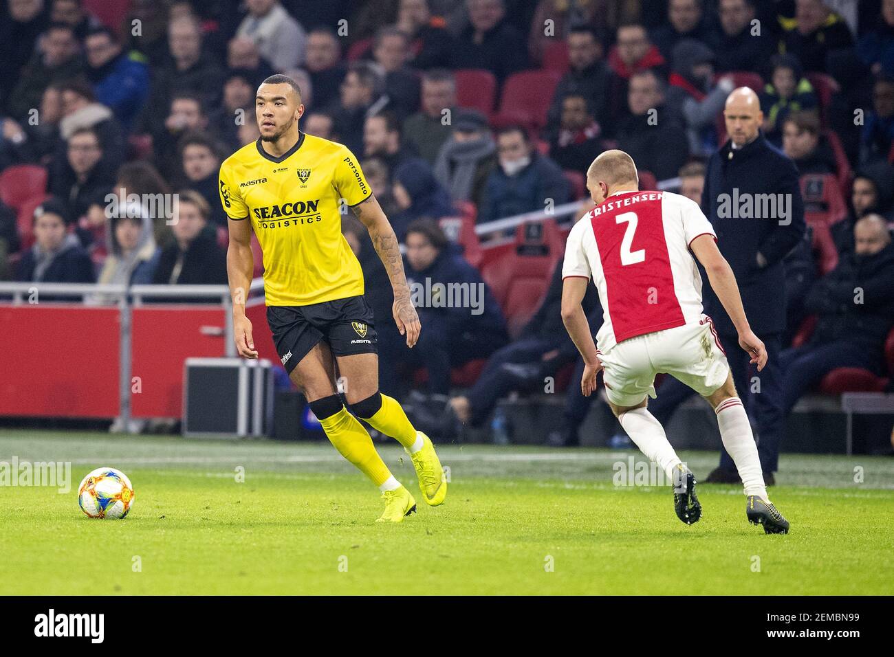 AMSTERDAM , 02-02-2019 , Johan Cruijff ArenA , season 2018 / 2019 , Dutch Eredivisie . VVV Venlo ...