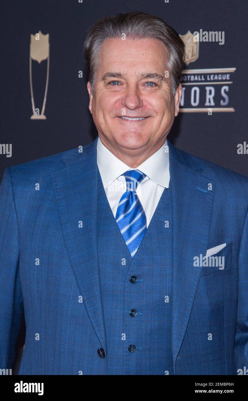 Steve Mariucci walking the red carpet at the NFL Honors event held at ...