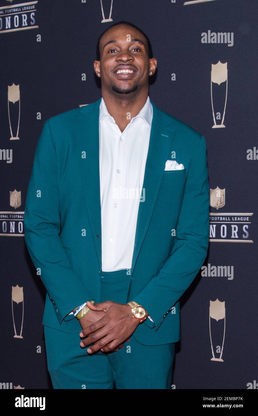 Alshon Jeffery walking the red carpet at the NFL Honors event held at ...