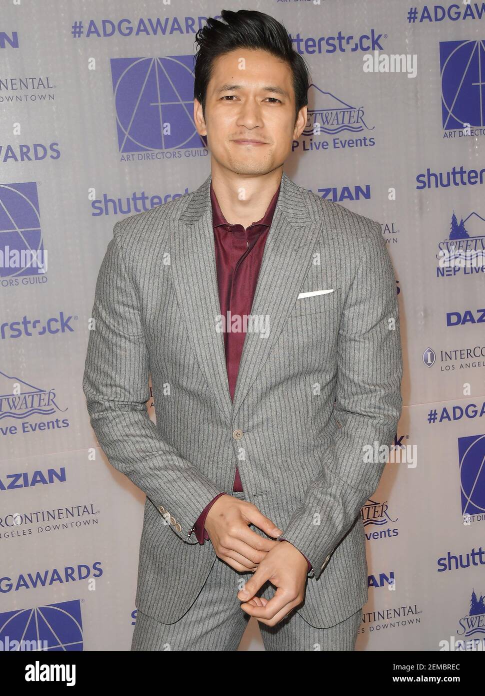 Harry Shum Jr arrives at the 23rd Annual Art Directors Guild Awards ...