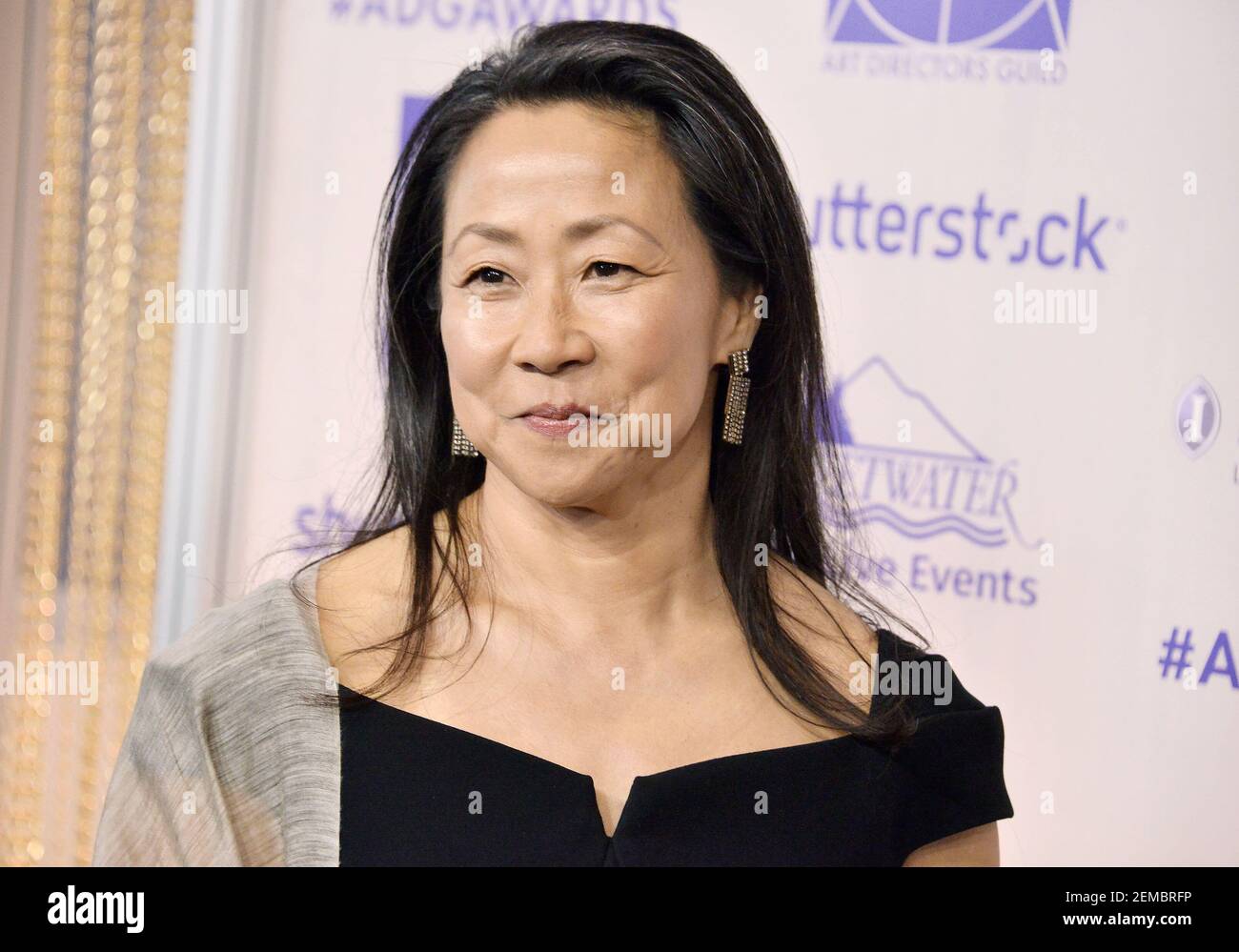 Judy Rhee arrives at the 23rd Annual Art Directors Guild Awards held at ...