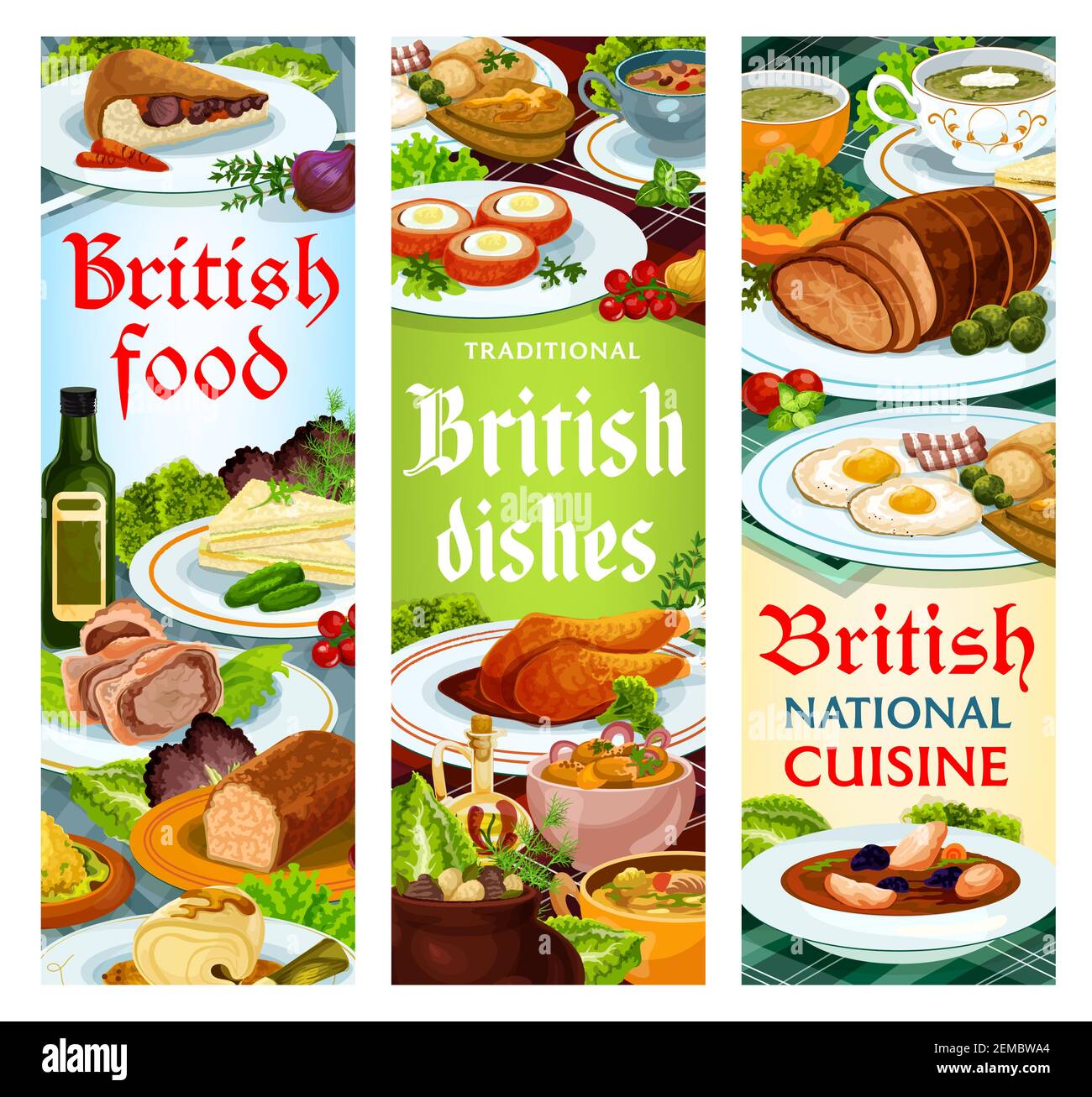 Traditional England Food