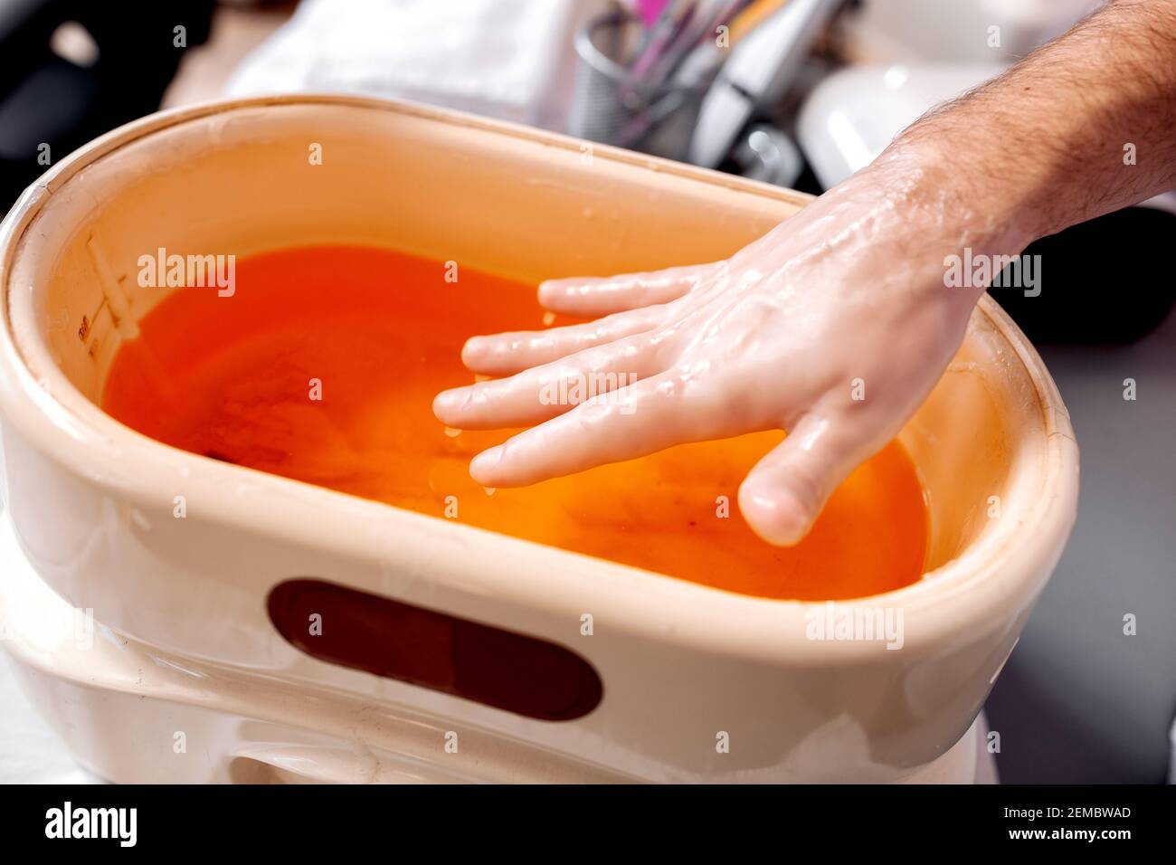 Paraffin bath hi-res stock photography and images - Alamy