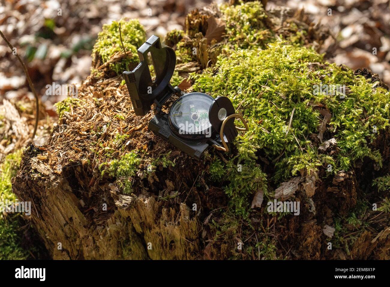 Hiking compass hi-res stock photography and images - Alamy