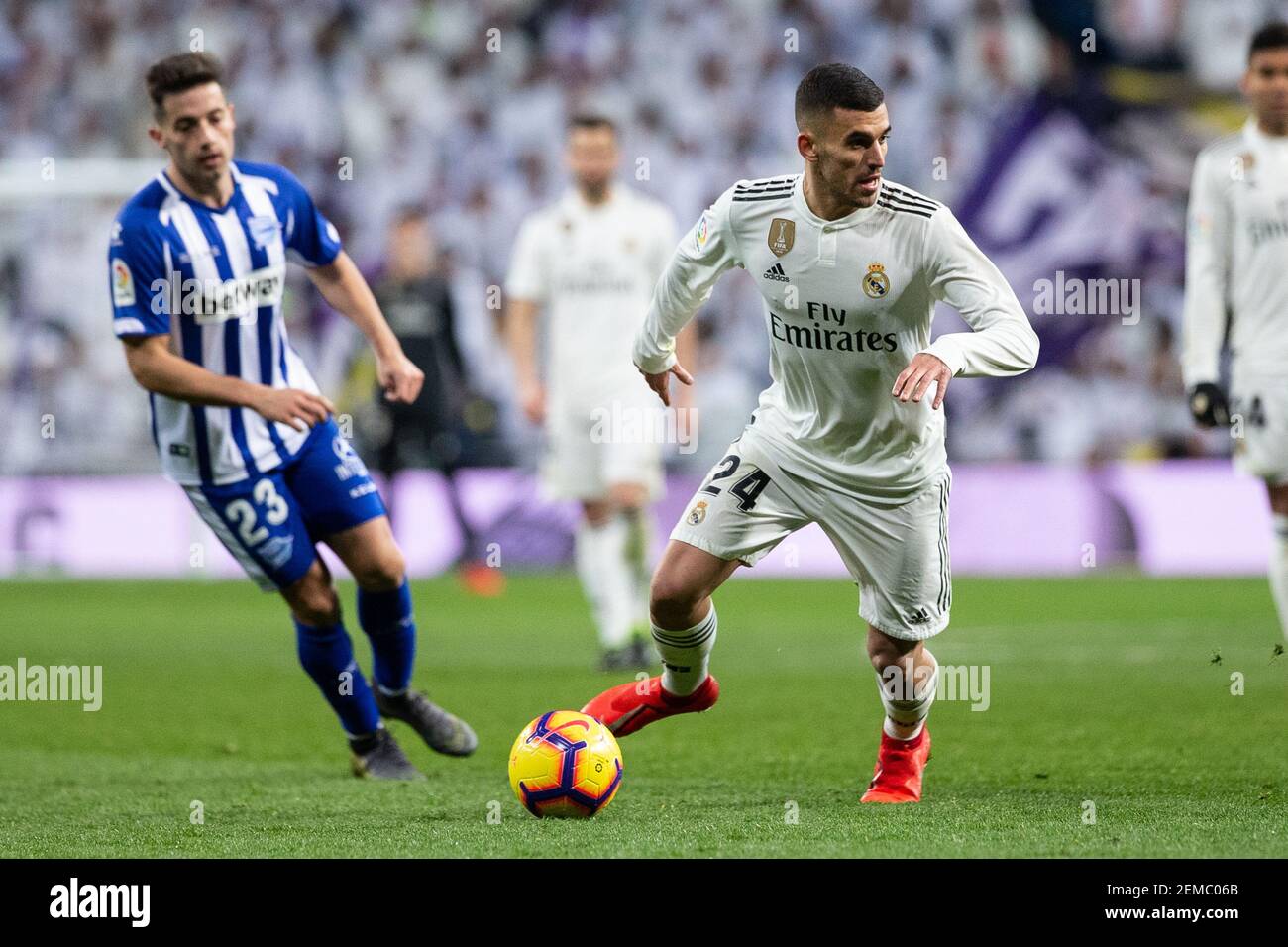 Daniel Ceballos of Real Madrid during Real Madrid CF vs Deportivo ...