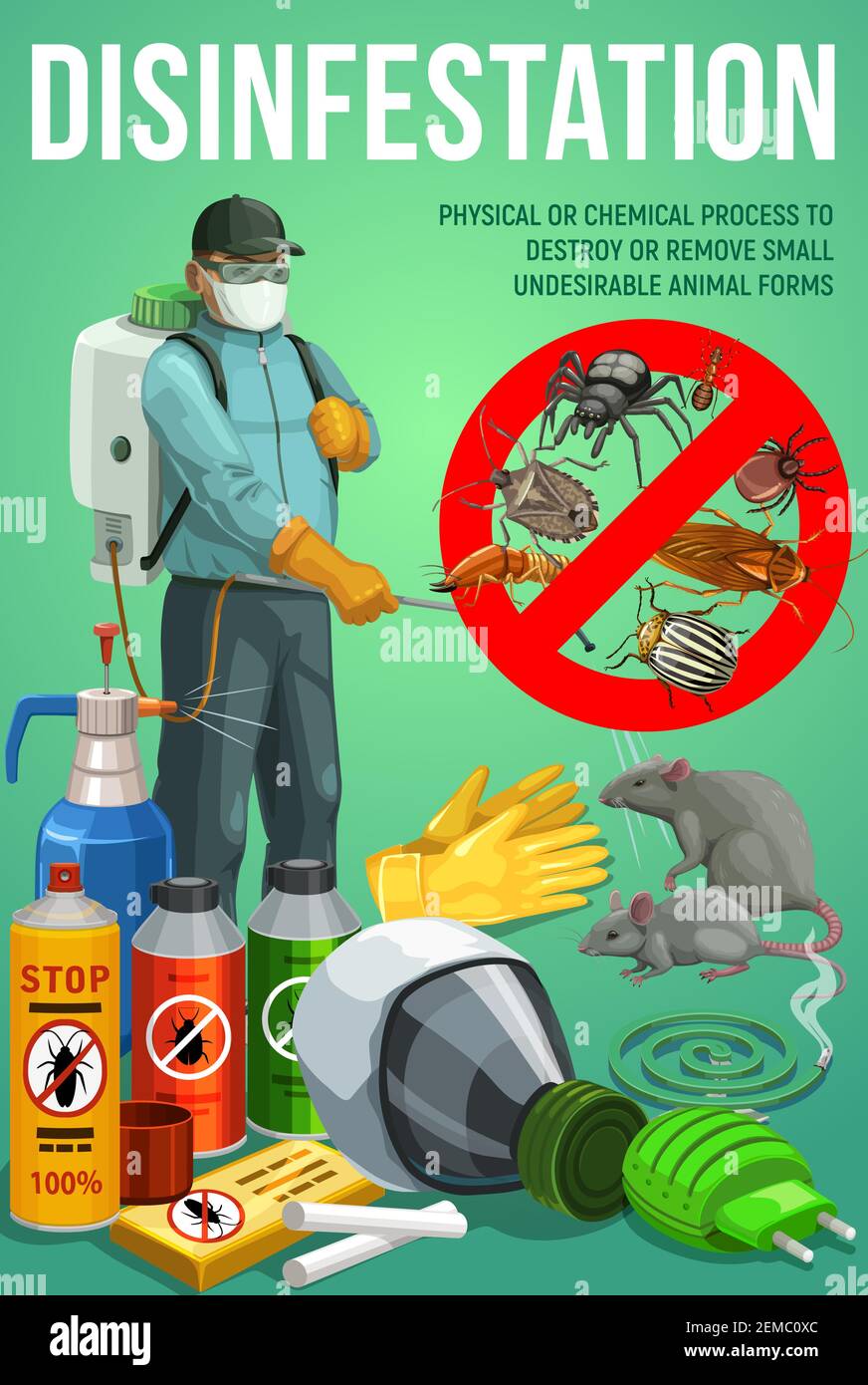 Rats disinfestation Stock Vector Images - Alamy