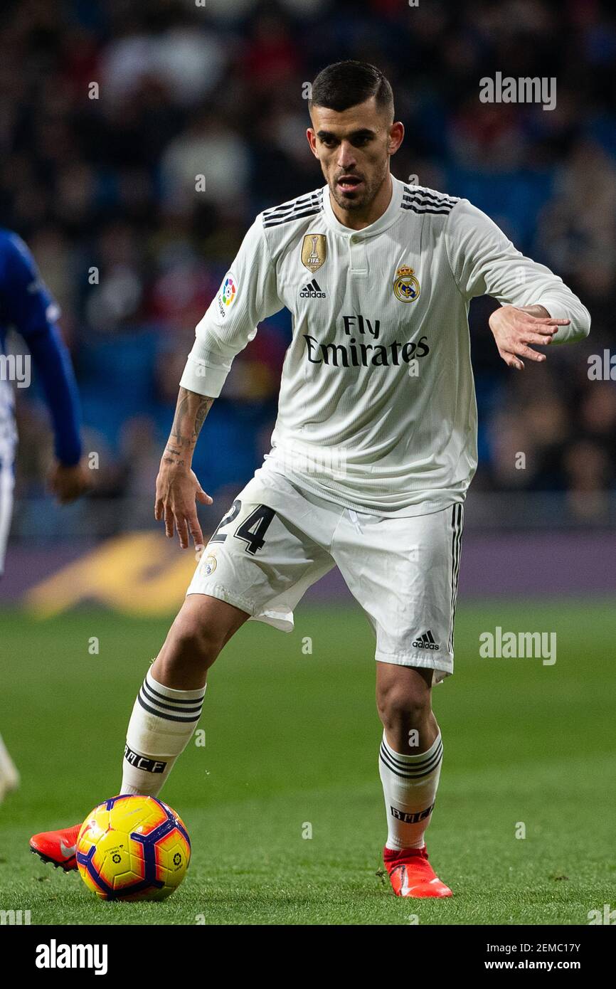 Daniel Ceballos of Real Madrid during Real Madrid CF vs Deportivo ...