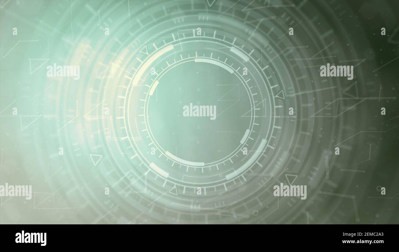 Abstract 3D illustration - multi colored cyber abstract background of ...