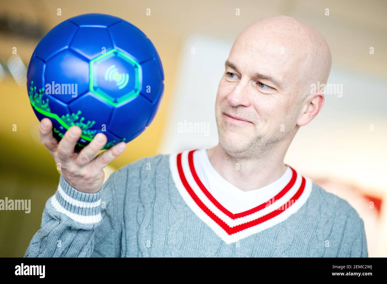 Hanover, Germany. 10th Feb, 2021. Fabian Ernst, former professional ...