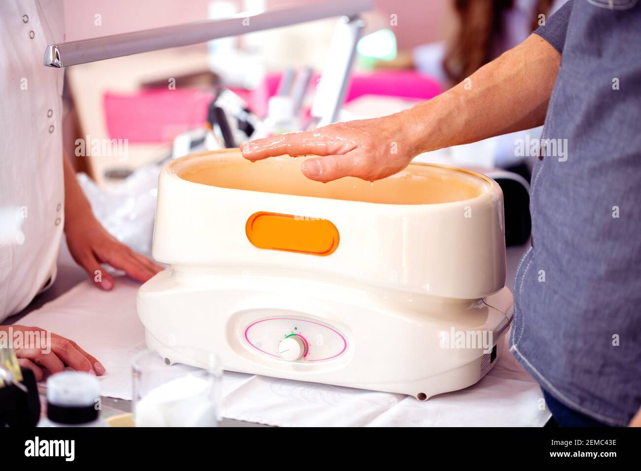 Paraffin wax, a secret ingredient to a perfect manicure, men manicure ...