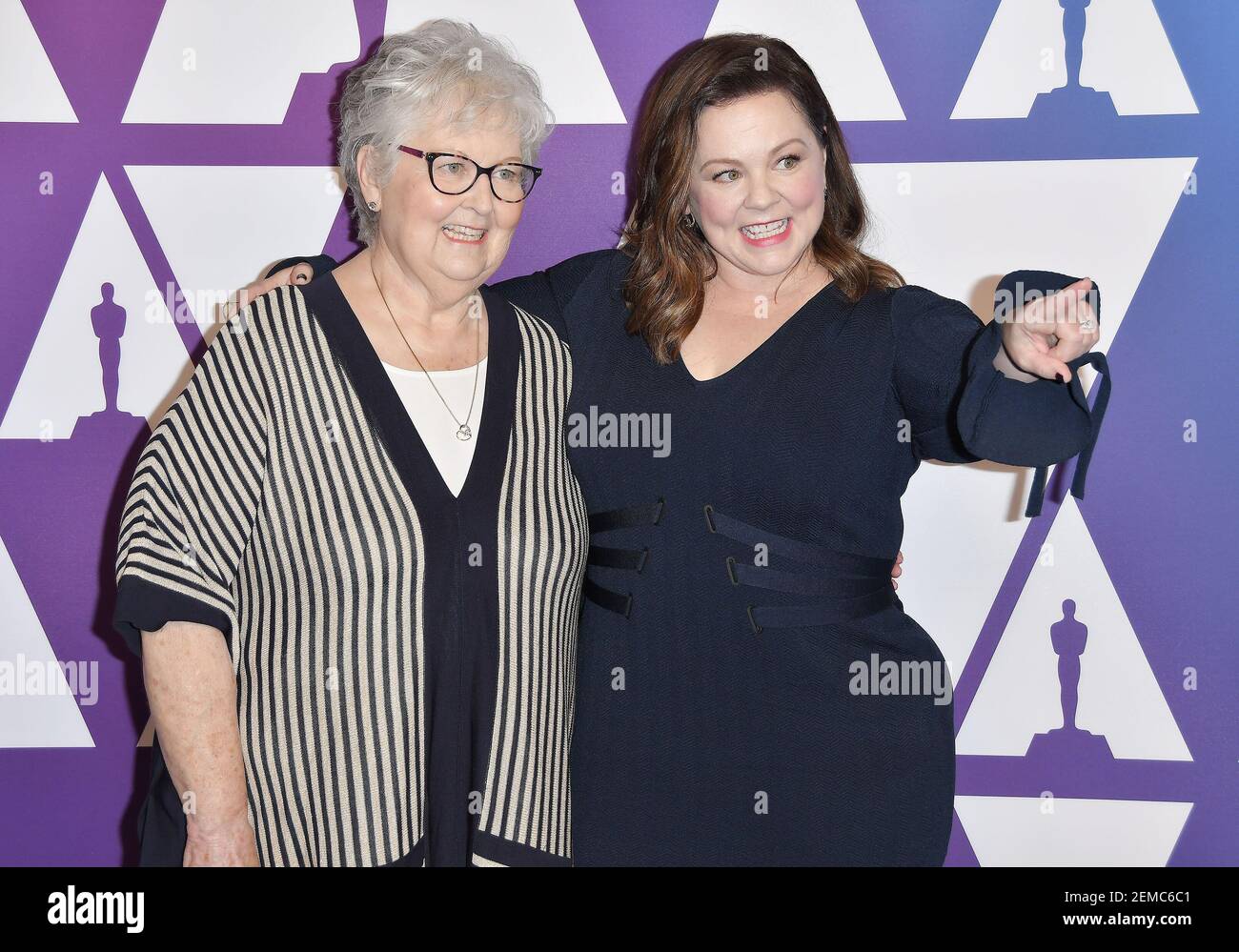 (L-R) Mom Sandra McCarthy and Melissa McCarthy at the 91st Oscars ...