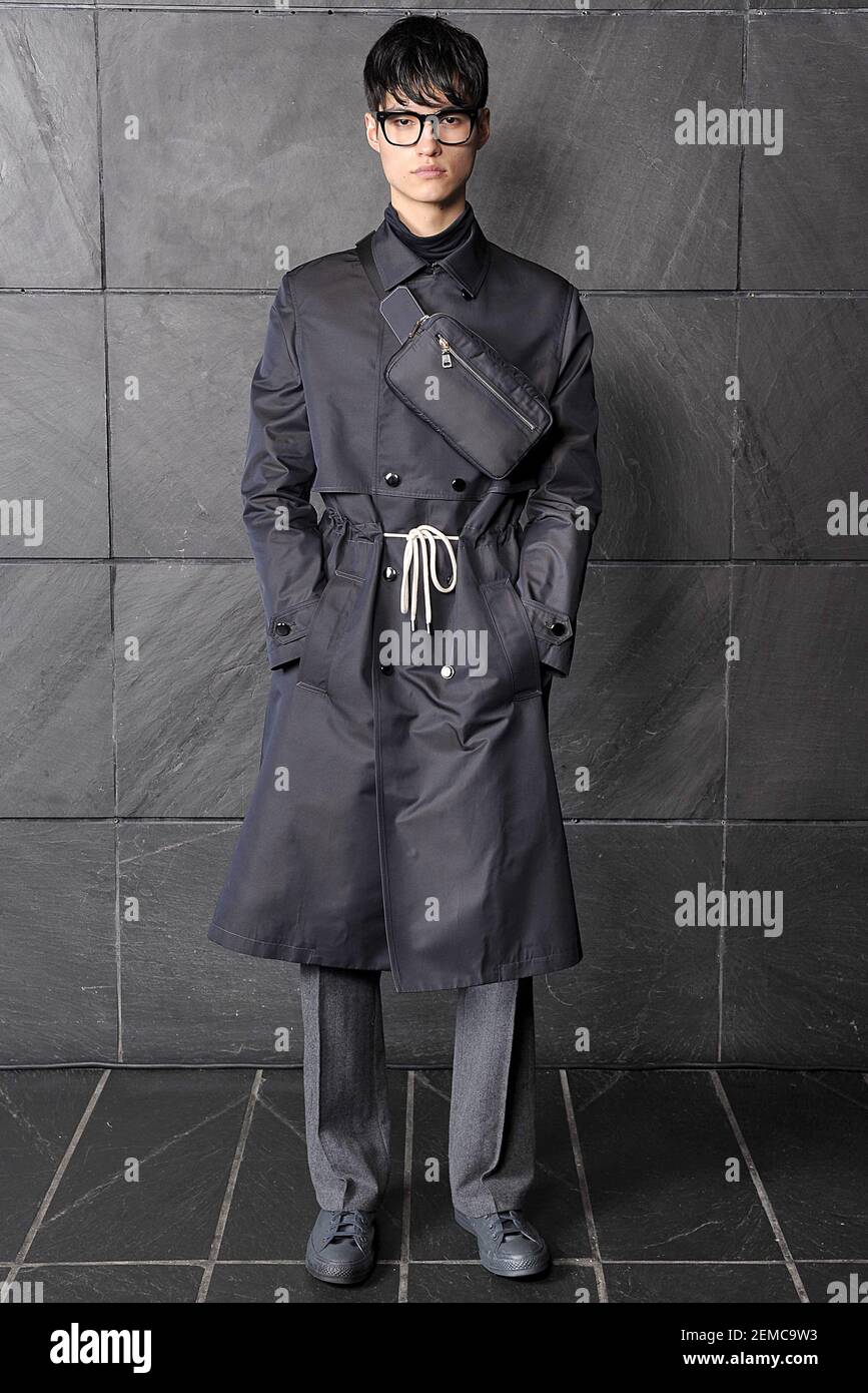 Model at the Victor Li Fashion Show presentation at New York Fashion ...